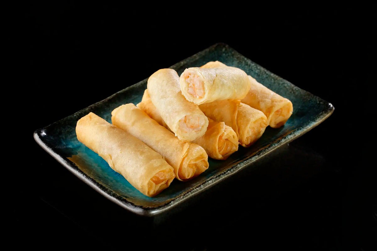 Prawn & Garlic Spring Roll (Frozen) - 金蒜蝦春卷 (急凍) | Kirin Fine Foods